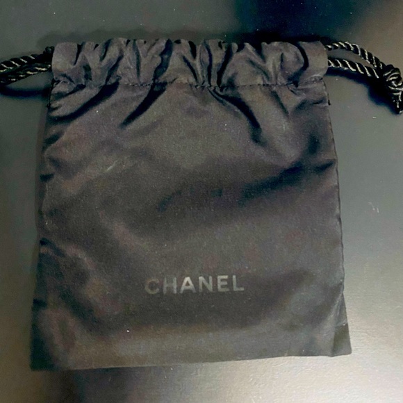 Makeup | Chanel Small Black Drawstring Bag | Poshmark